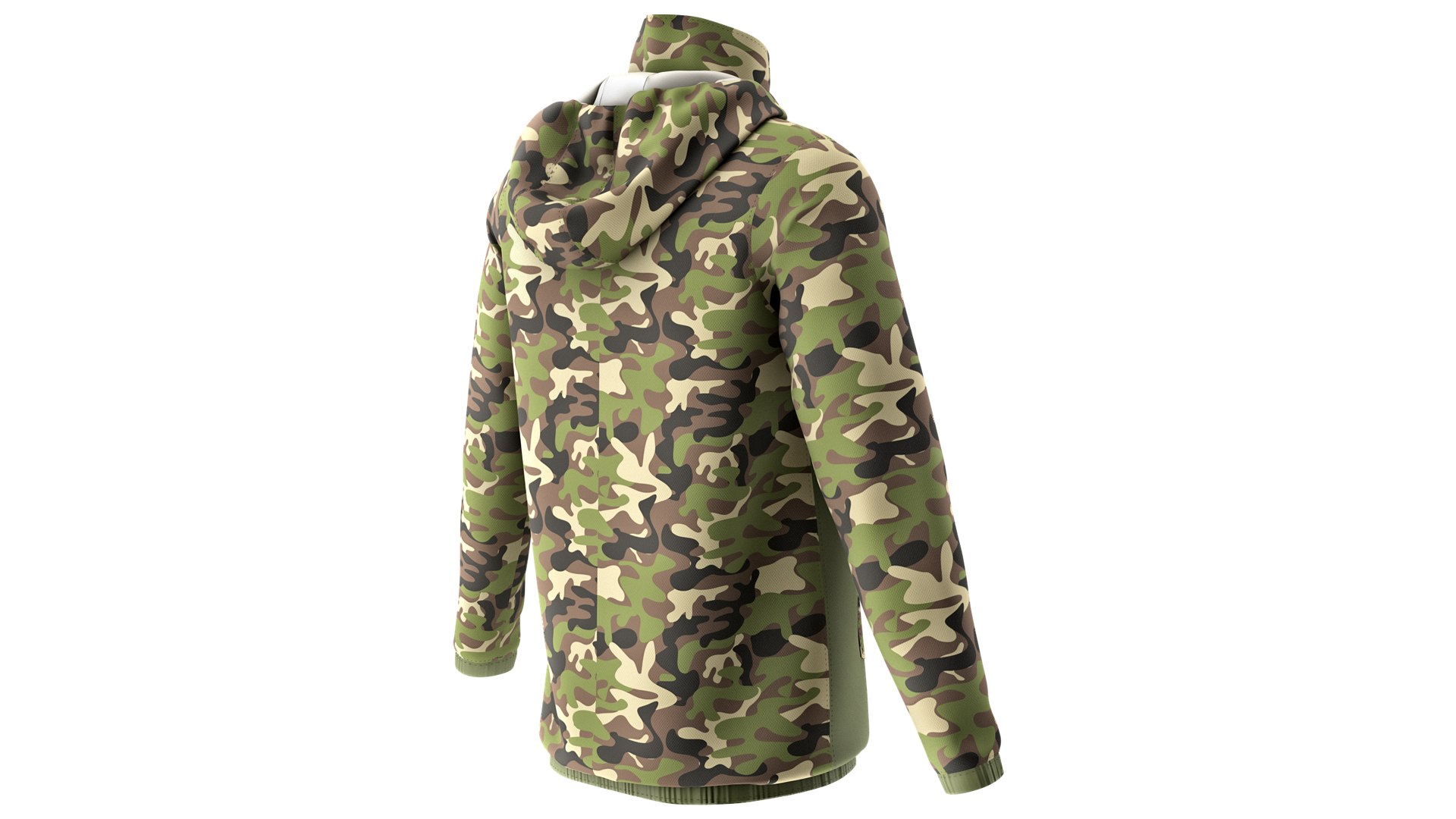 Windbreaker jacket 3D model - TurboSquid 1542203