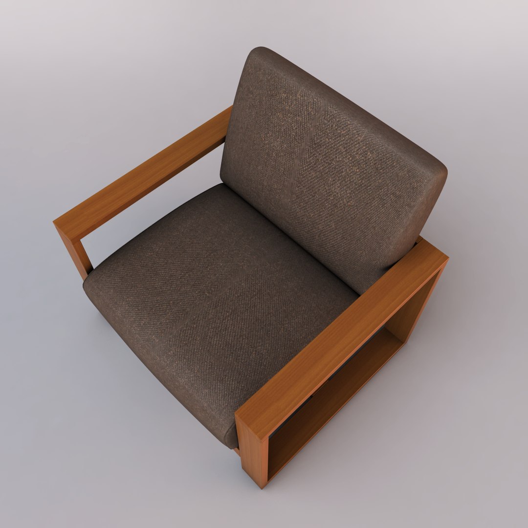 3ds max cube chair design