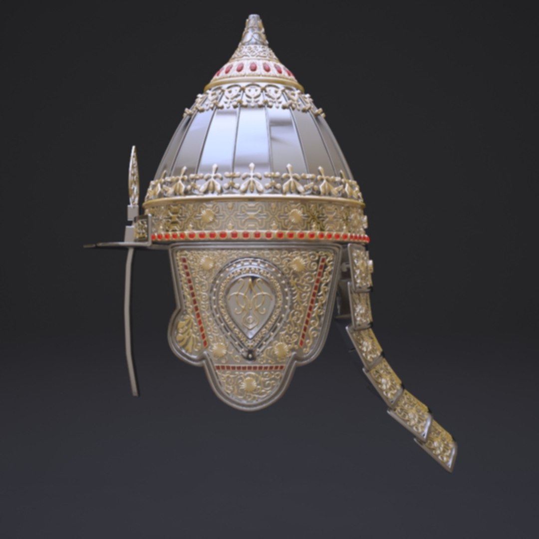 3d Russian Helmet