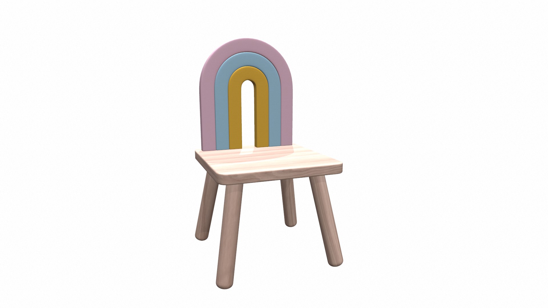 3D Kids Chair 42 - TurboSquid 2119563