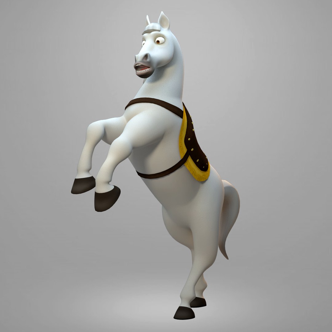 3D Stylized Horse Rig - TurboSquid 1663447