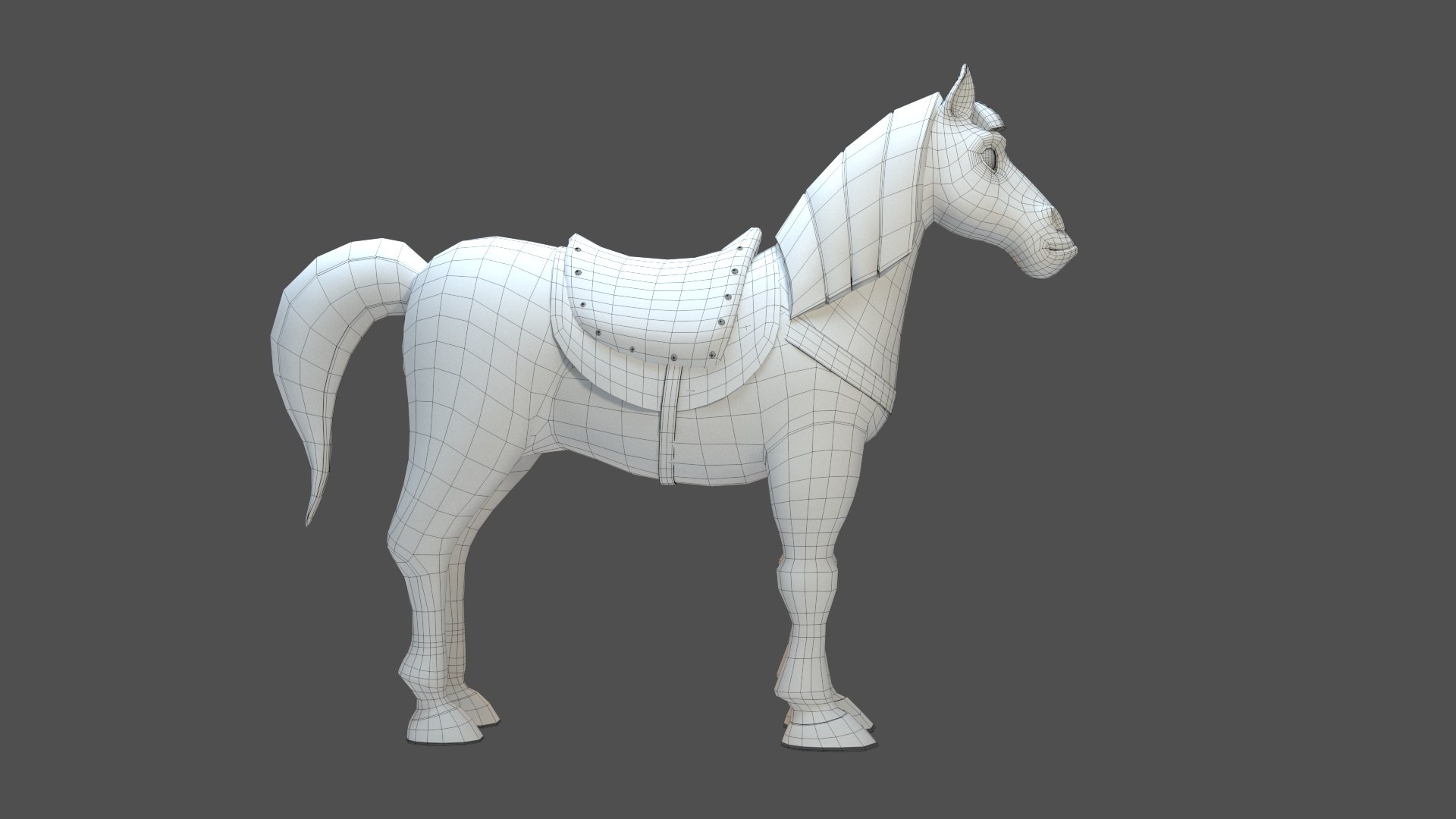 3D Stylized Horse Rig - TurboSquid 1663447