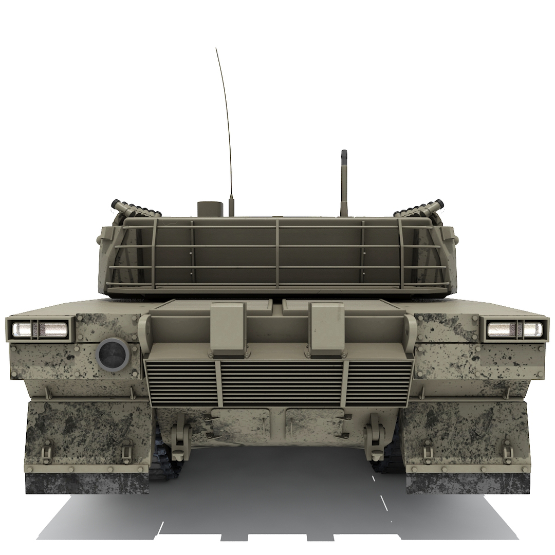 altay turkish main battle tank 3d obj