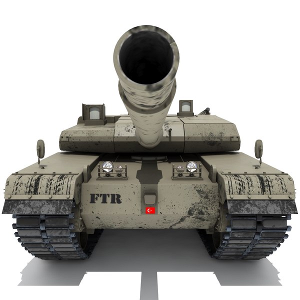 altay turkish main battle tank 3d obj