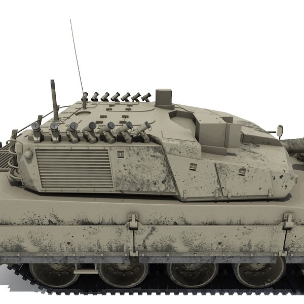 altay turkish main battle tank 3d obj