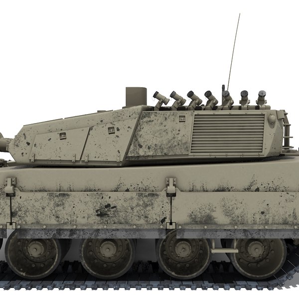 altay turkish main battle tank 3d obj