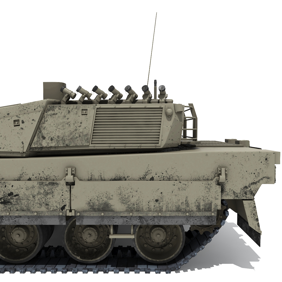 altay turkish main battle tank 3d obj