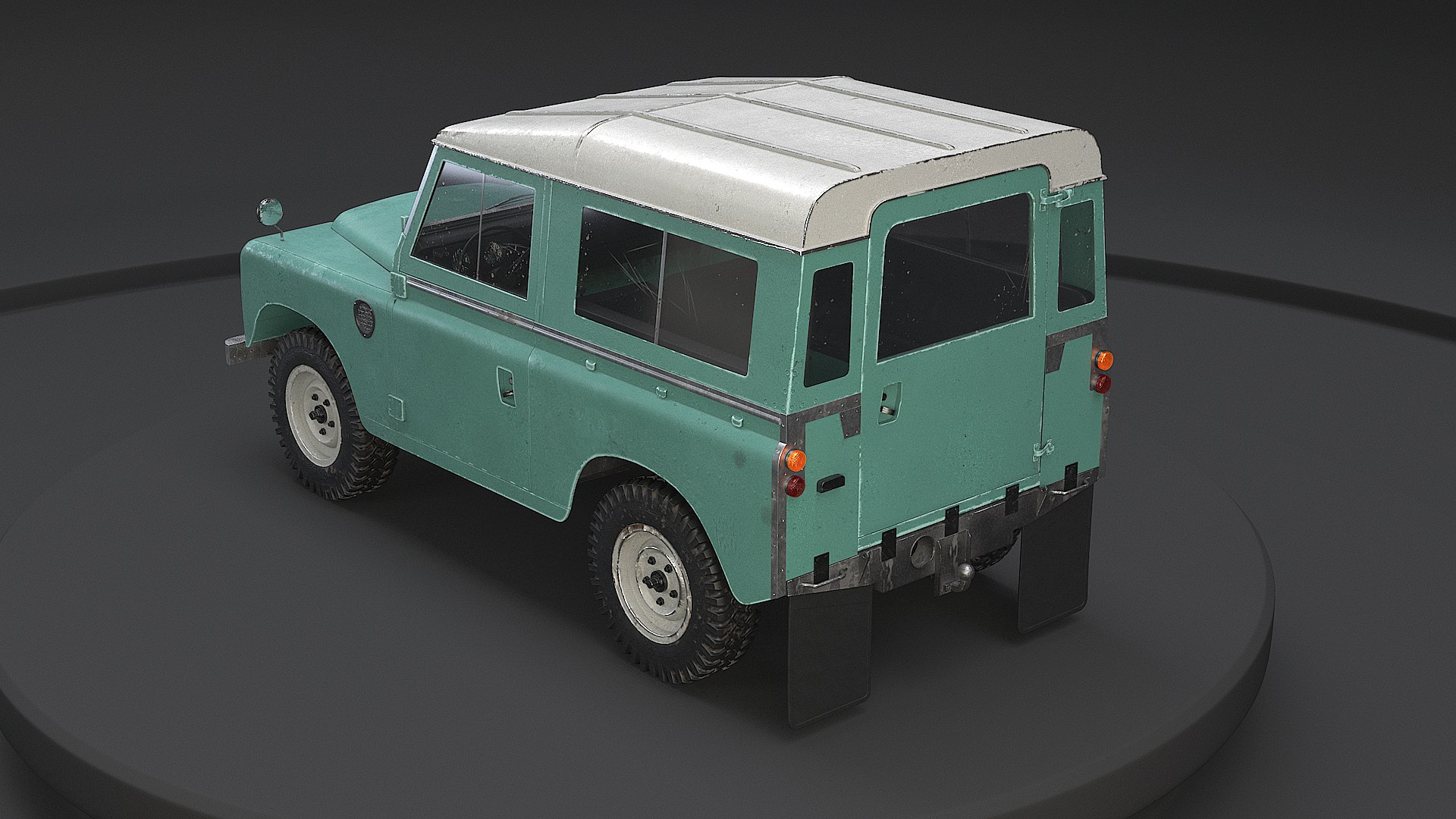 Land Rover Series III Short Wheelbase Old 3D Model - TurboSquid 2101467