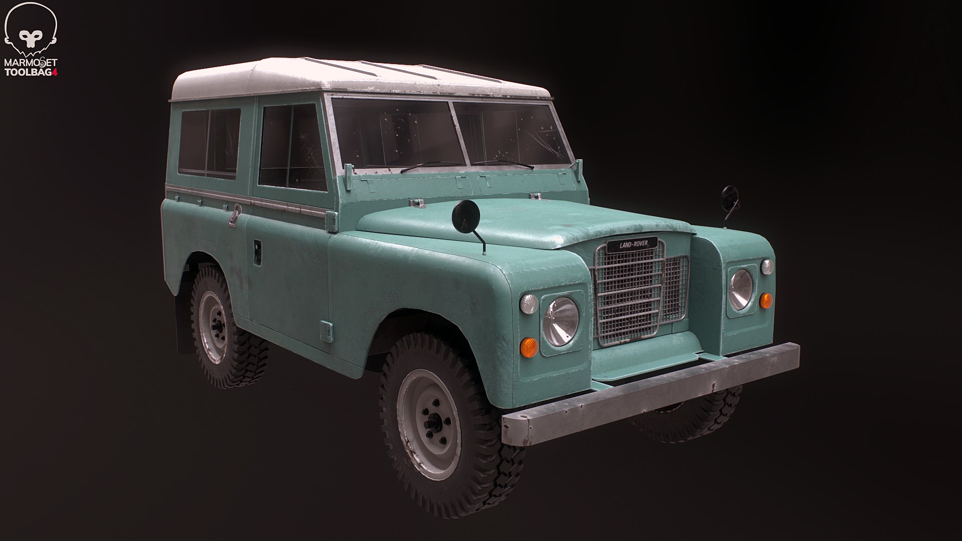 Land Rover Series III Short Wheelbase Old 3D Model - TurboSquid 2101467