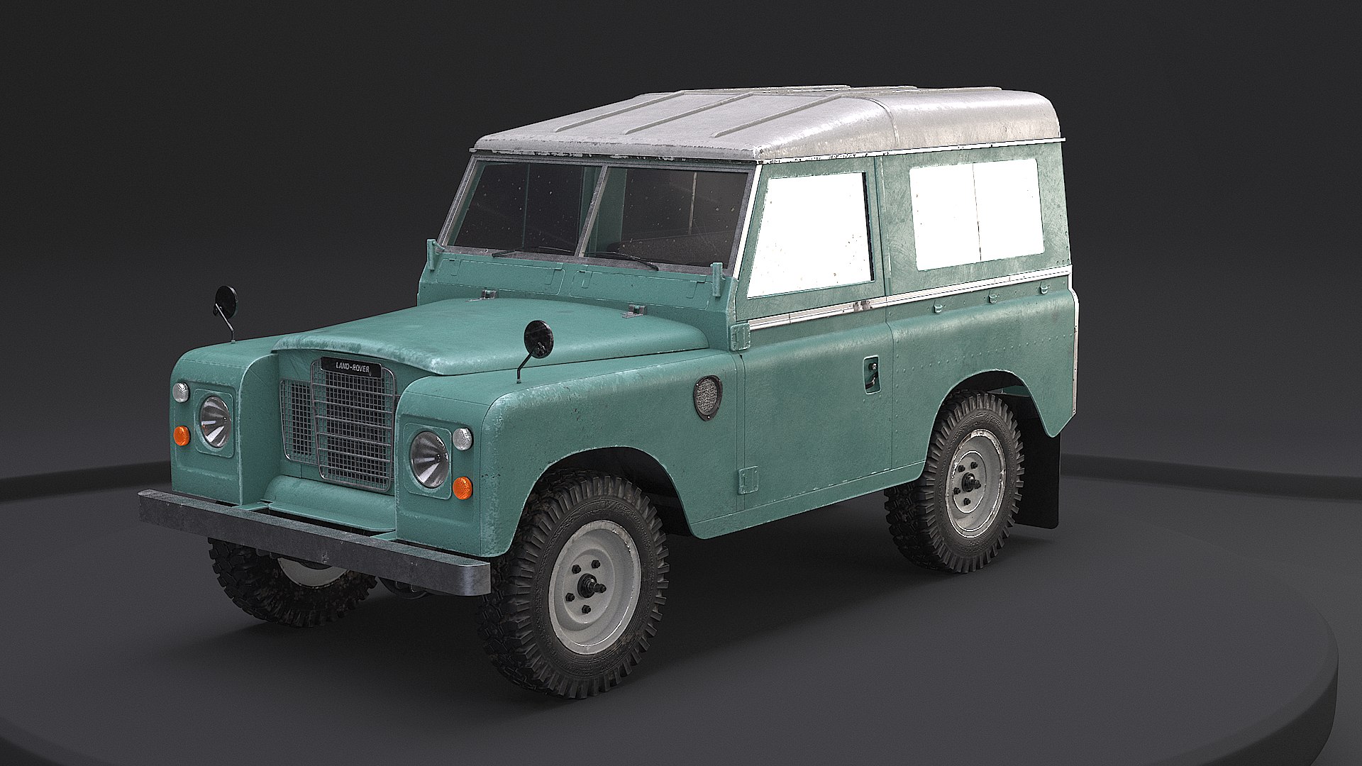 Land Rover Series III Short Wheelbase Old 3D Model - TurboSquid 2101467