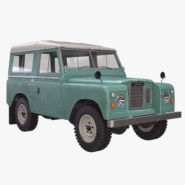 modelo 3d Land Rover Series III Short Wheelbase Old - TurboSquid 2101467