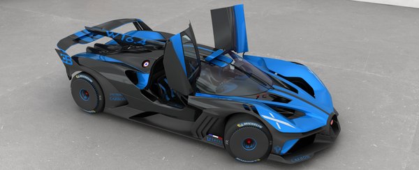 Bugatti Bolide 2021 Opening doors model - TurboSquid 1717842