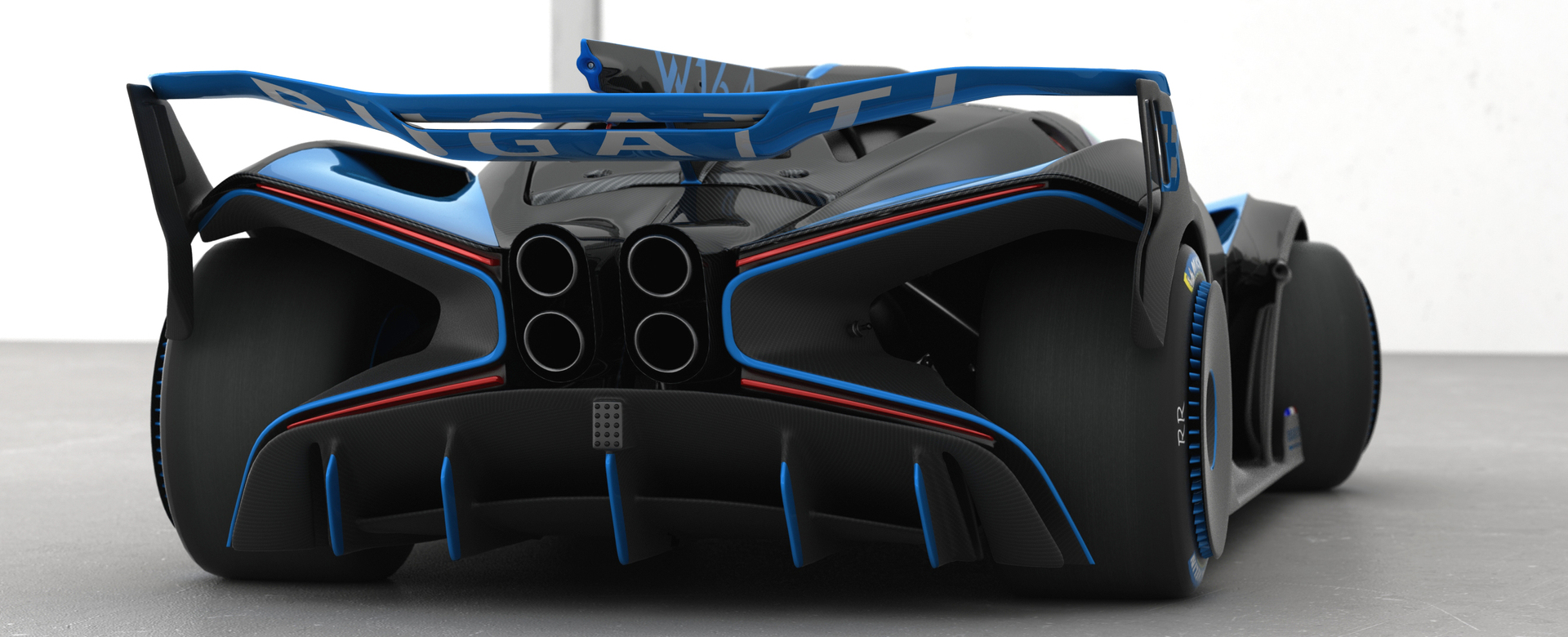 Bugatti Bolide 2021 Opening doors model - TurboSquid 1717842