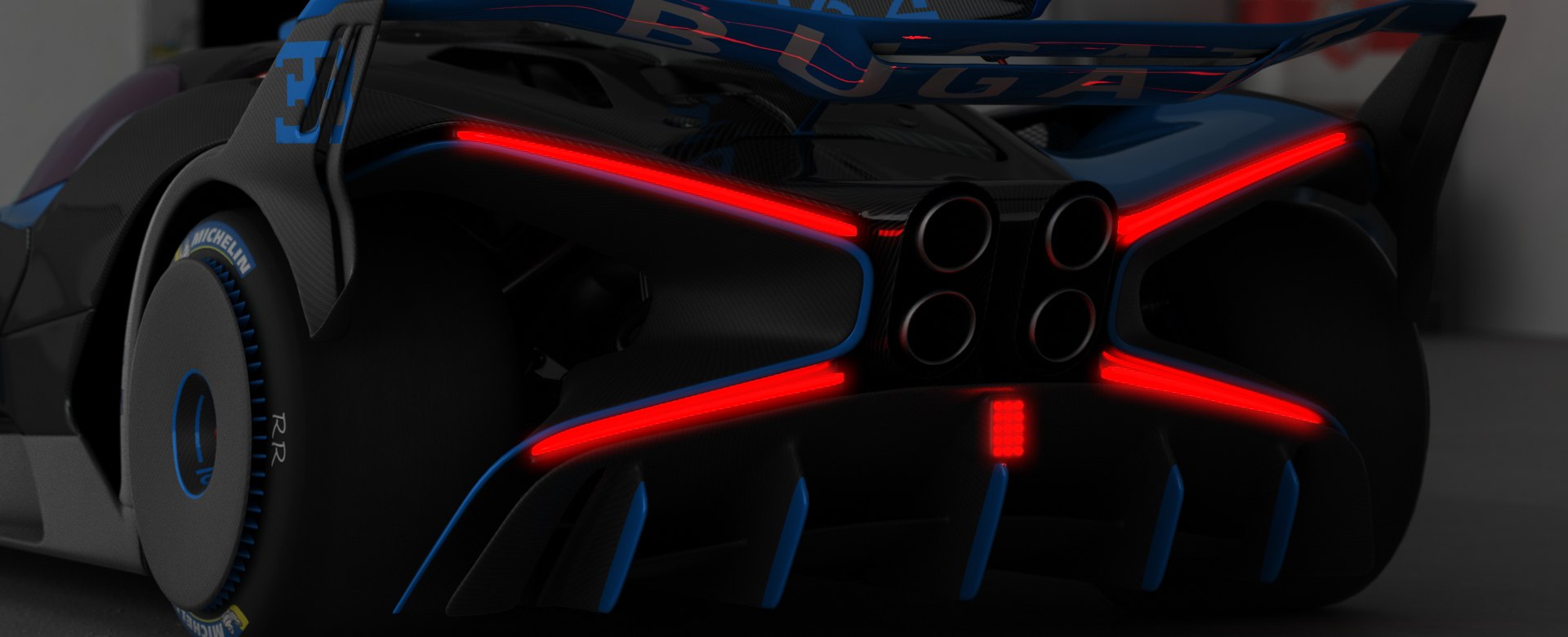 Bugatti Bolide 2021 Opening doors model - TurboSquid 1717842