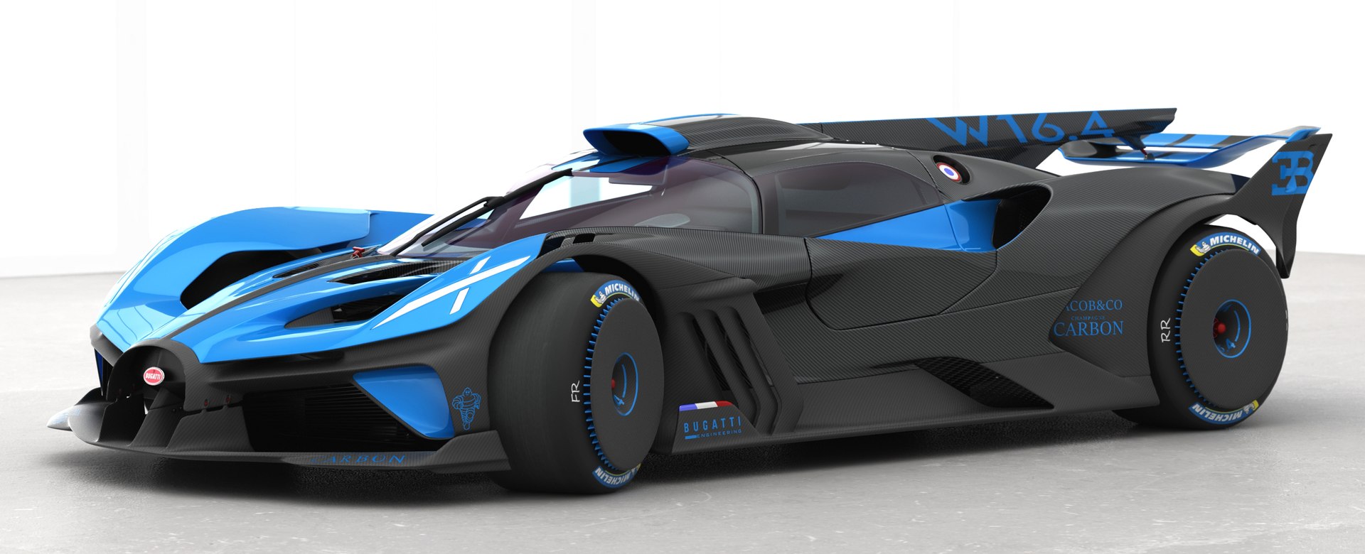 Bugatti Bolide 2021 Opening Doors Model - TurboSquid 1717842