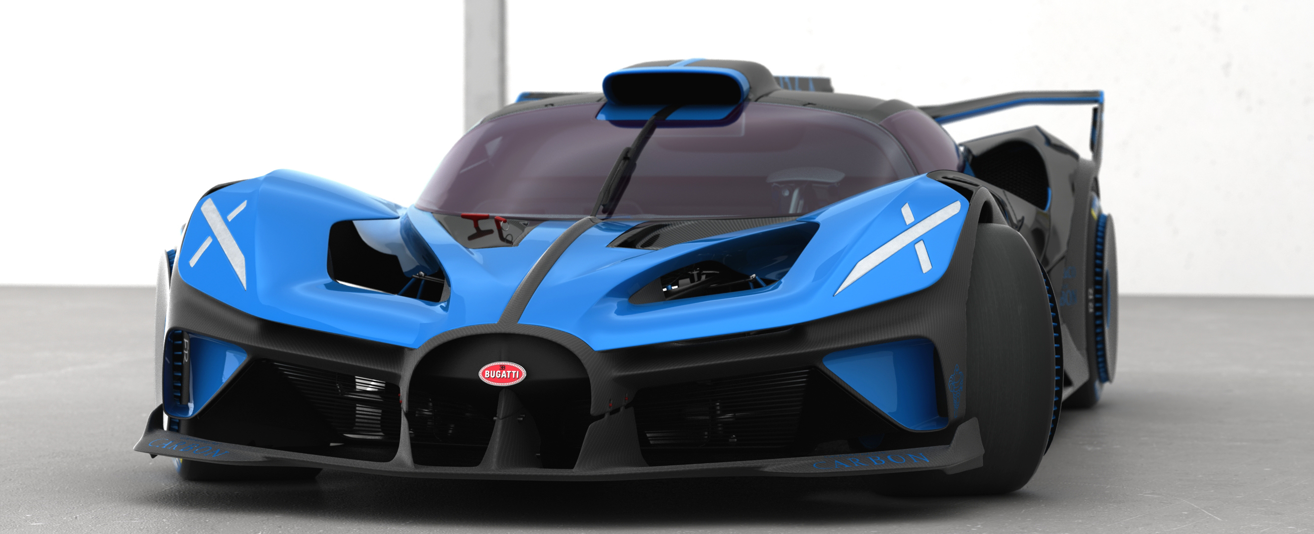 Bugatti Bolide 2021 Opening doors model - TurboSquid 1717842