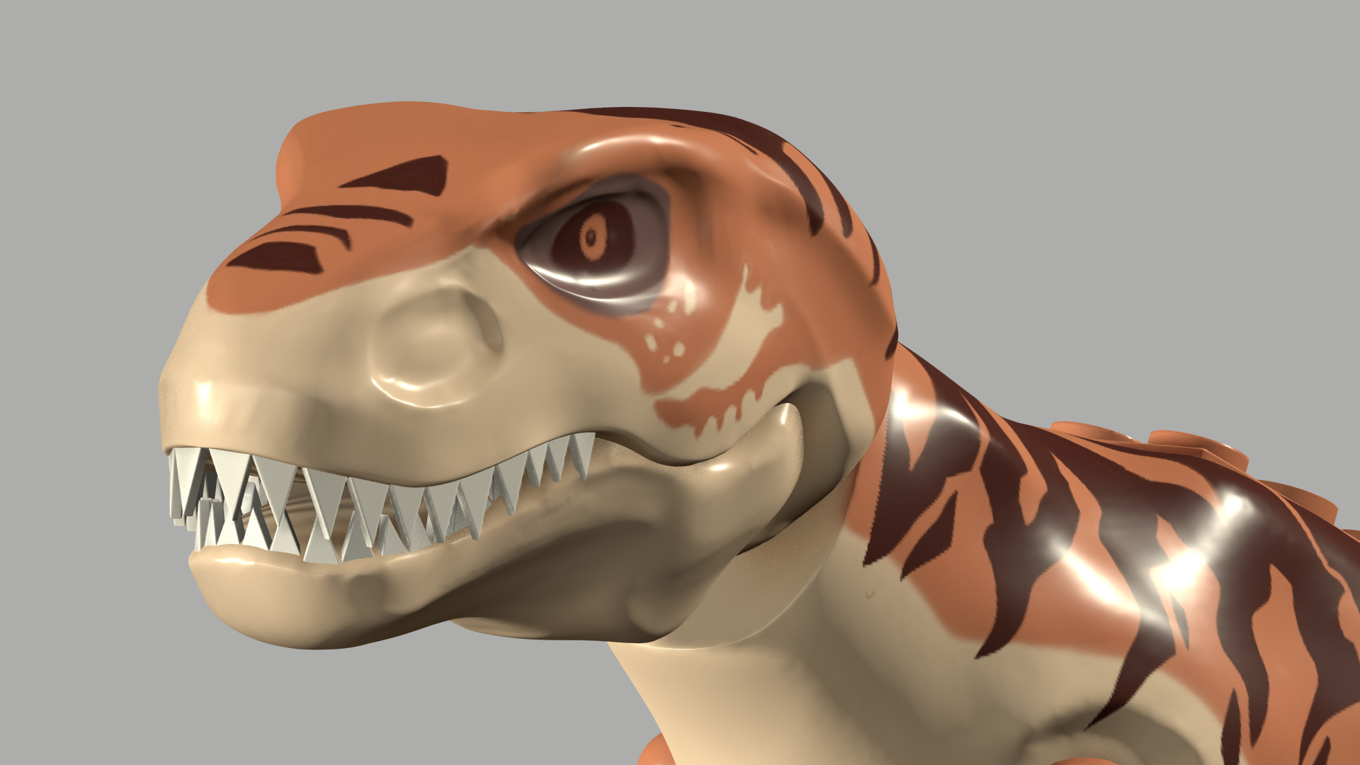 3D lego t-rex model - TurboSquid 1699974