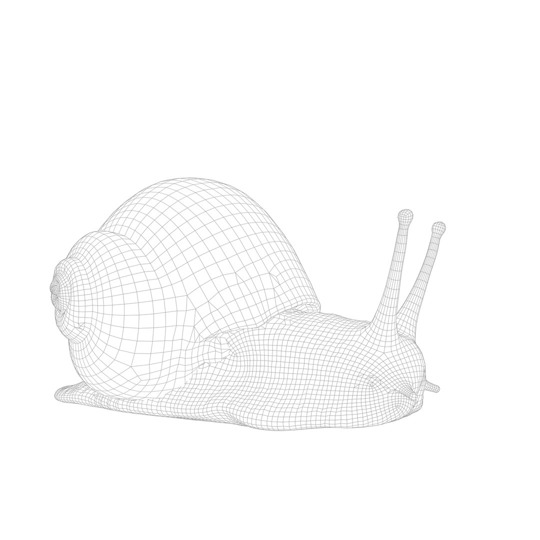 3D Snail 3D Model - TurboSquid 2338933