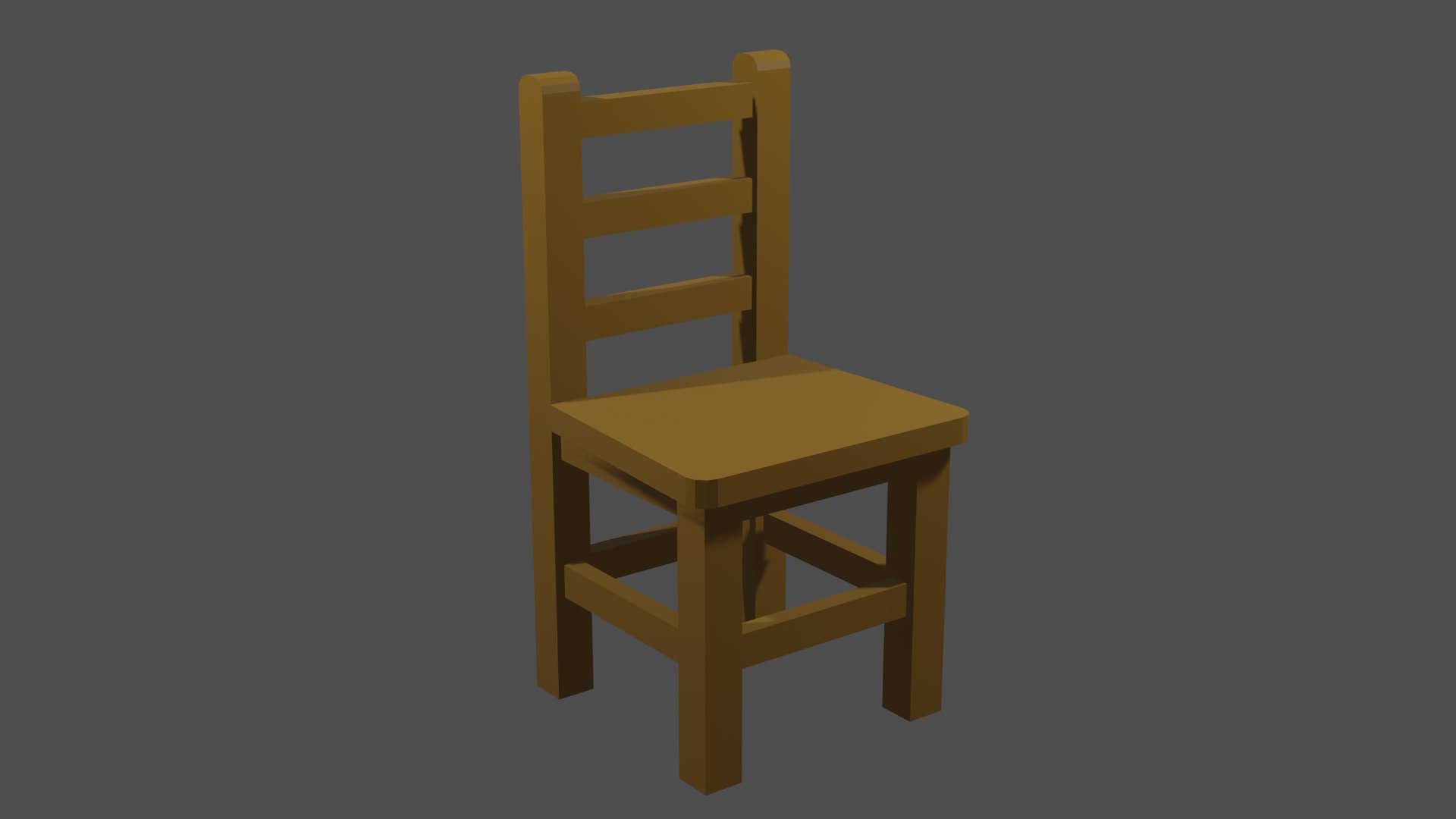 Free Low Poly Chair 3D - TurboSquid 2006464