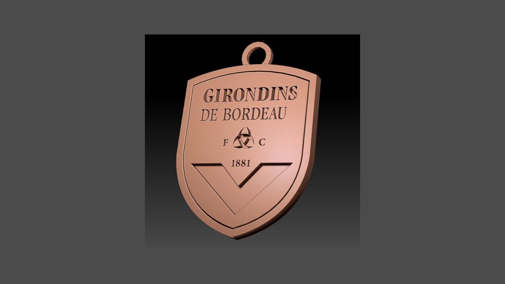 Logotipo do FC Girondins de Bordeaux Team Printable e Renderable ...