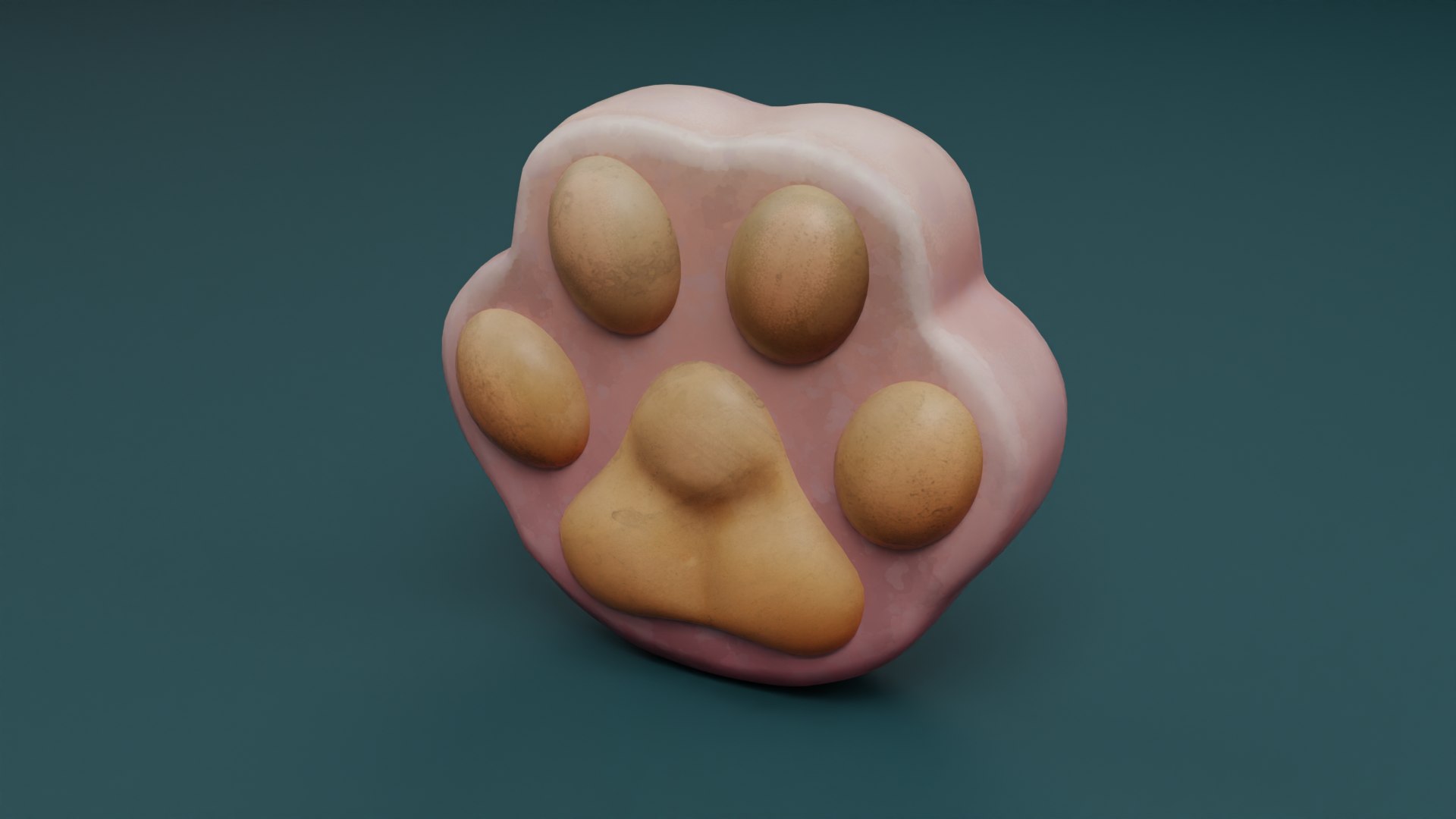 Paw Stylized 3D Model - TurboSquid 1904485