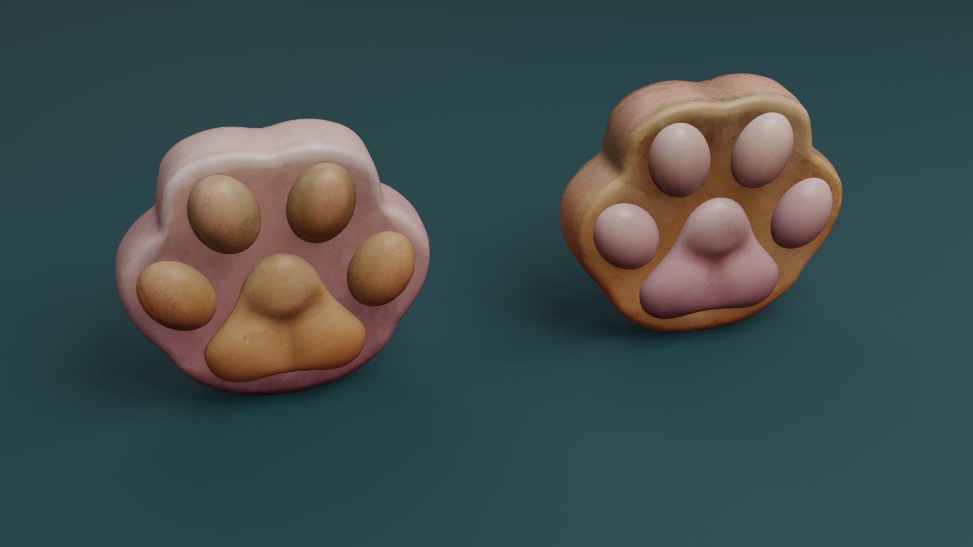 Paw Stylized 3D Model - TurboSquid 1904485