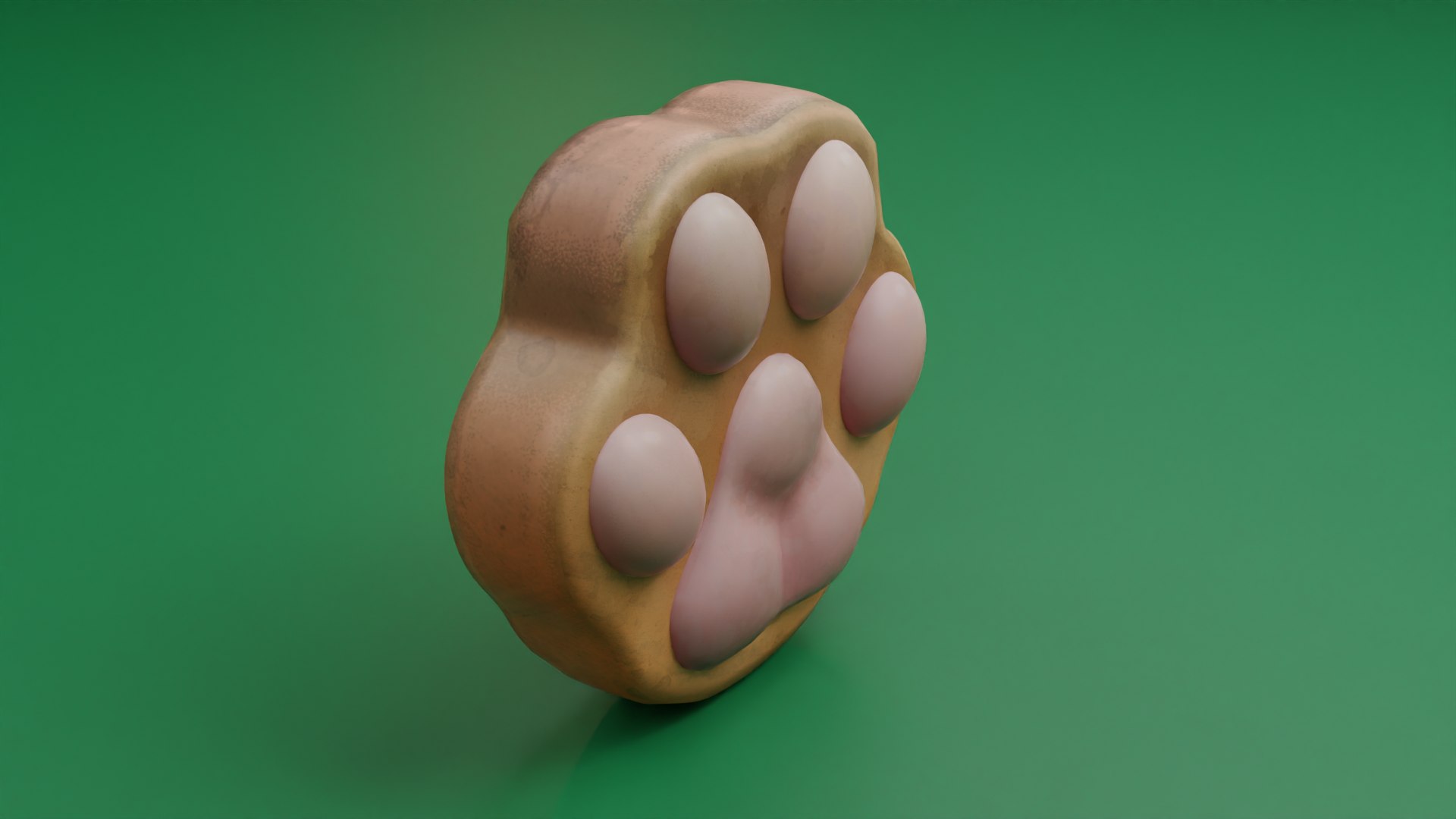 Paw stylized 3D model - TurboSquid 1904485