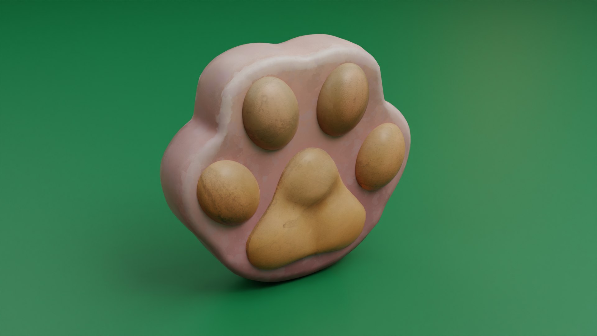 Paw Stylized 3D Model - TurboSquid 1904485