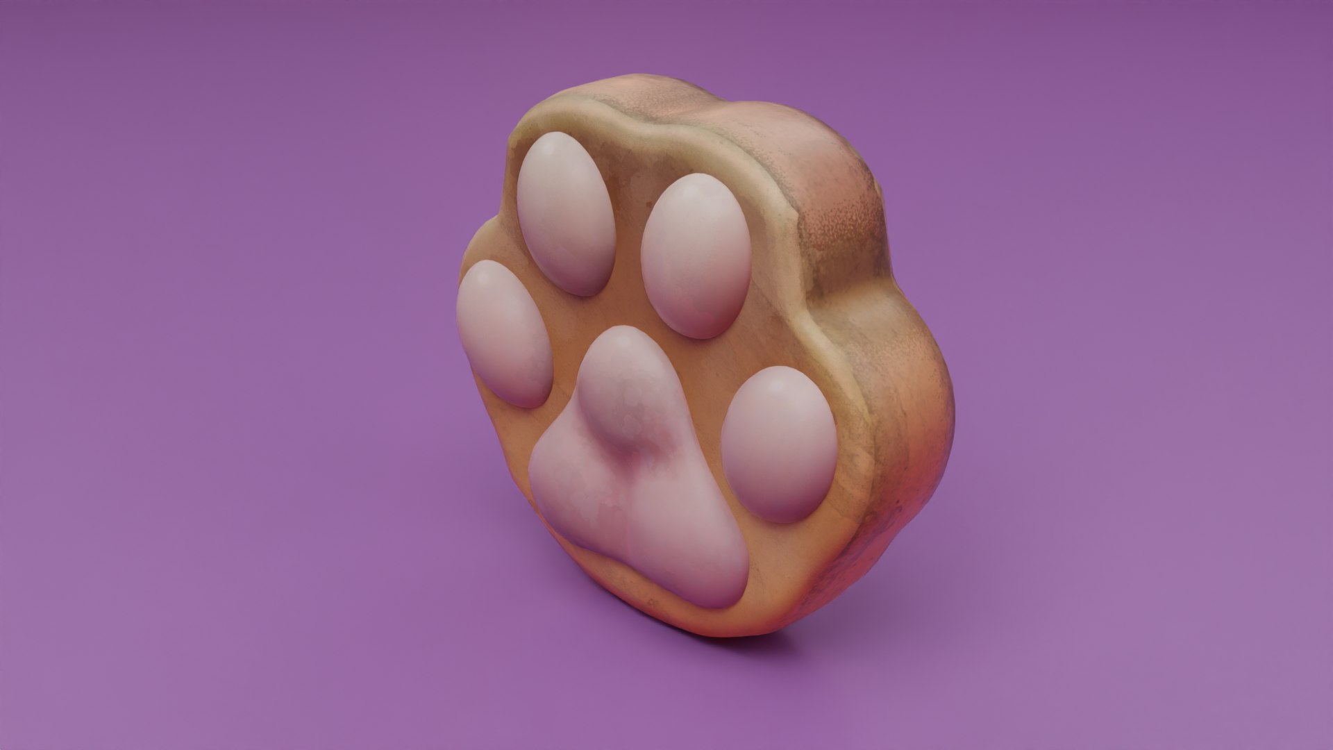 Paw Stylized 3D Model - TurboSquid 1904485