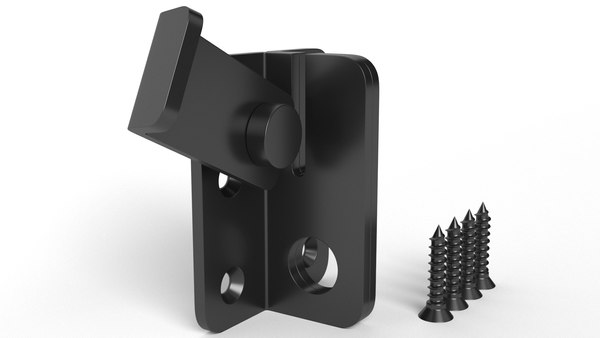 3D Smooth Swing Door Latch - TurboSquid 1966040