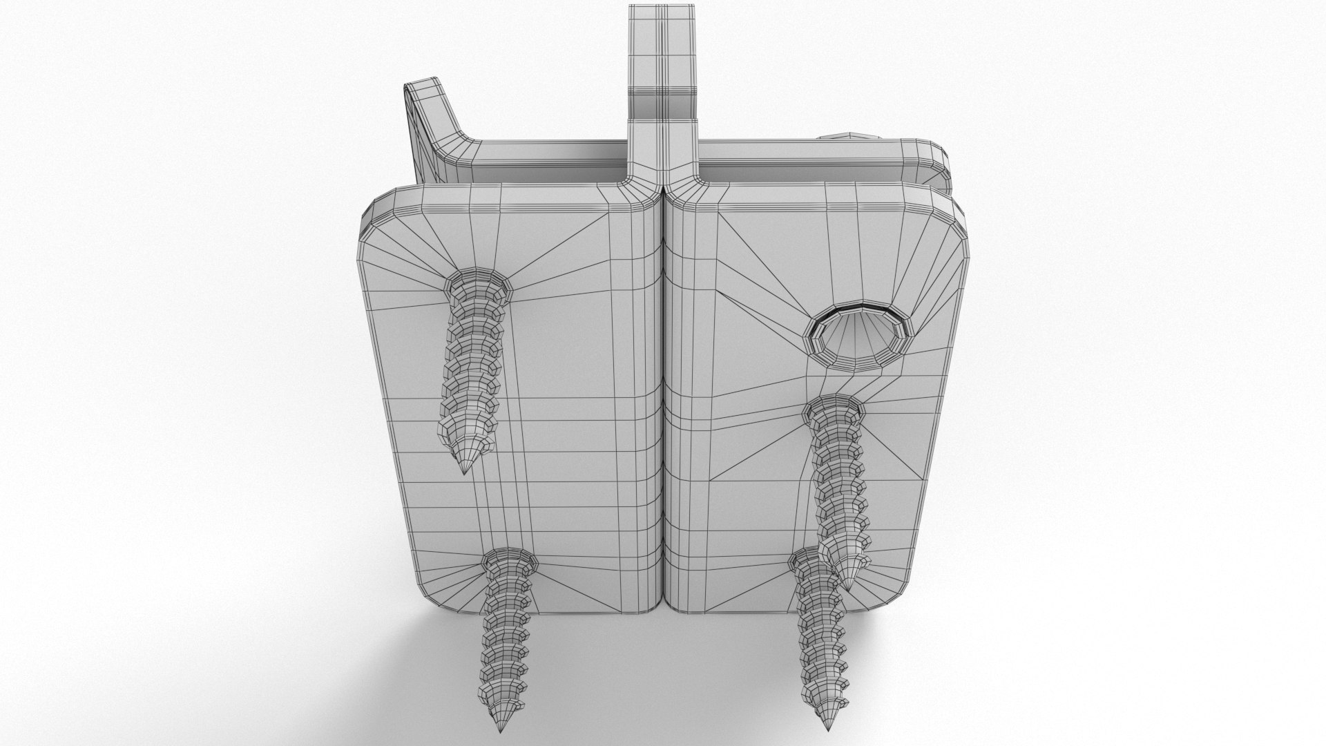 3D Smooth Swing Door Latch - TurboSquid 1966040