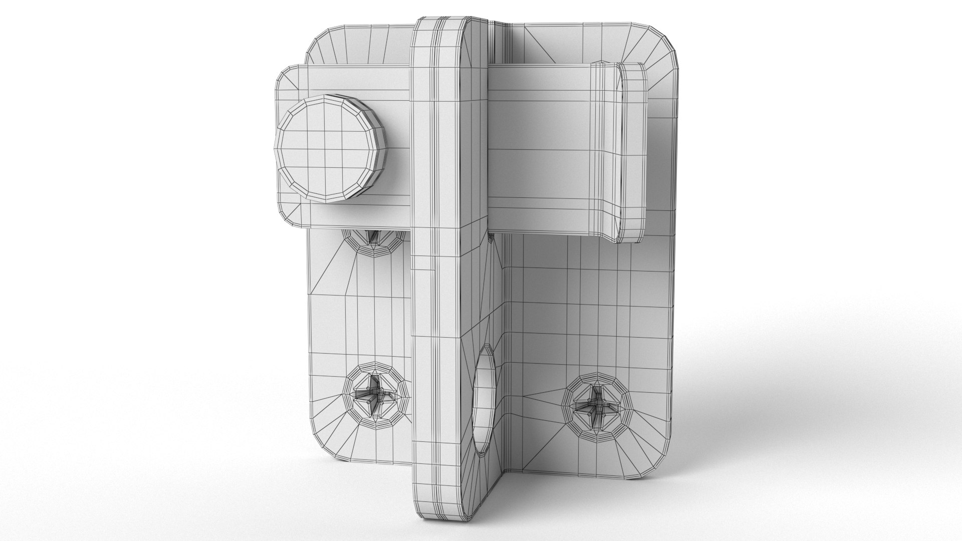 3D Smooth Swing Door Latch - TurboSquid 1966040