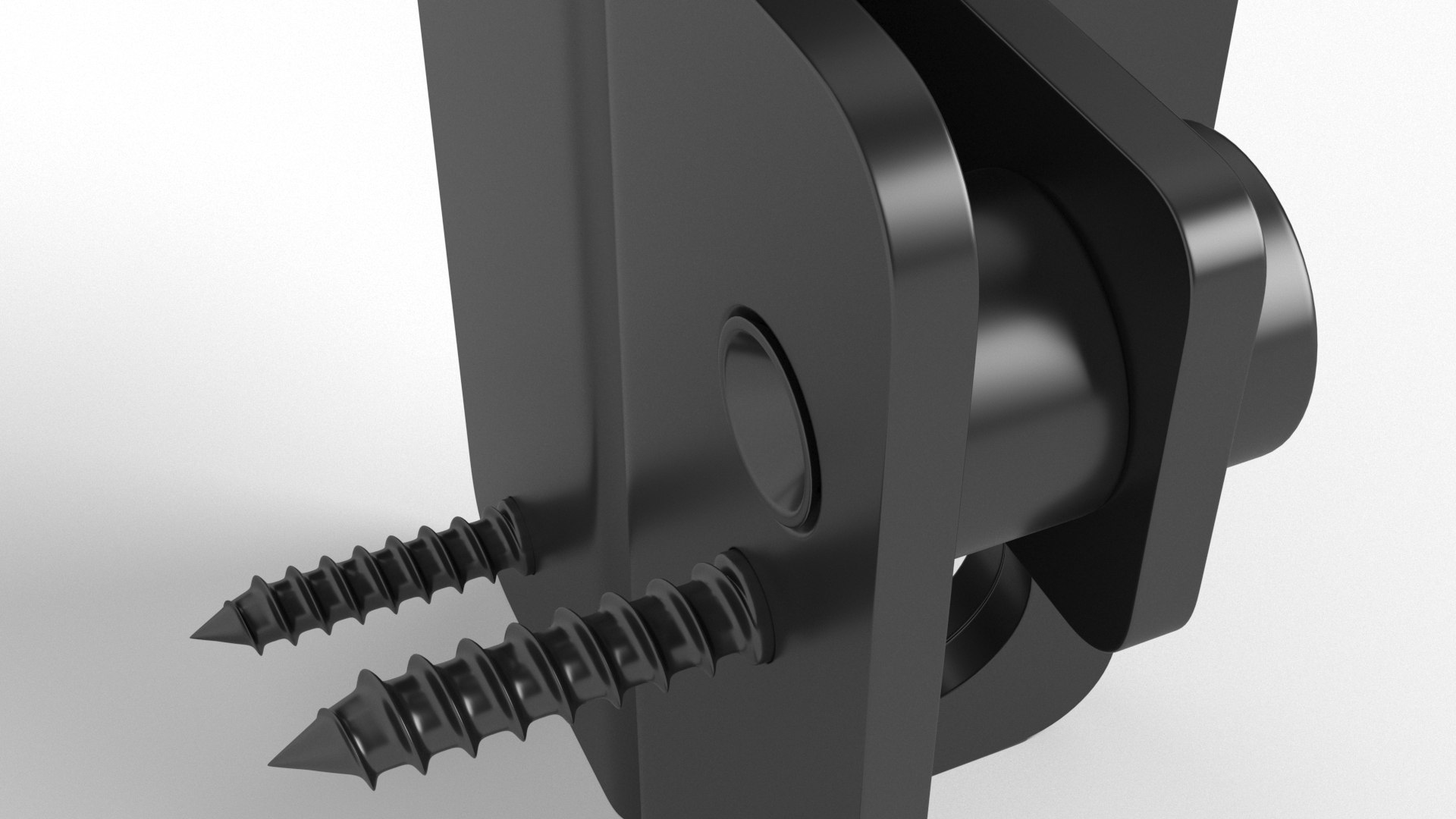 3D Smooth Swing Door Latch - TurboSquid 1966040