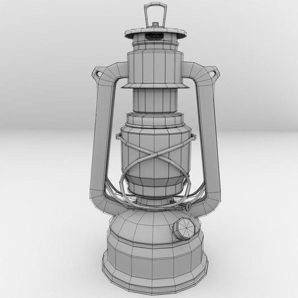 3d model storm lantern
