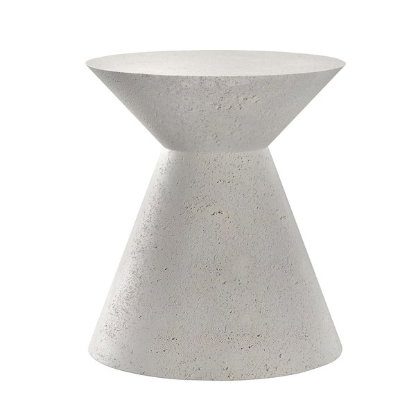 GEOMETRIC CONCRETE SIDE TABLE 3D model - TurboSquid 1967802