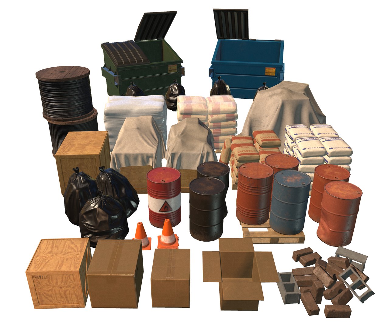 Pack Props 3d Max