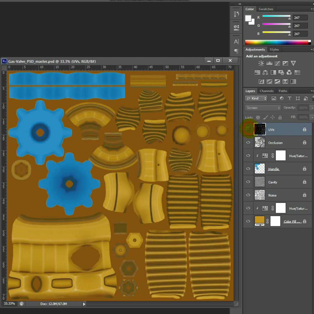 3d 3ds Realistic Gas Cylinder 7