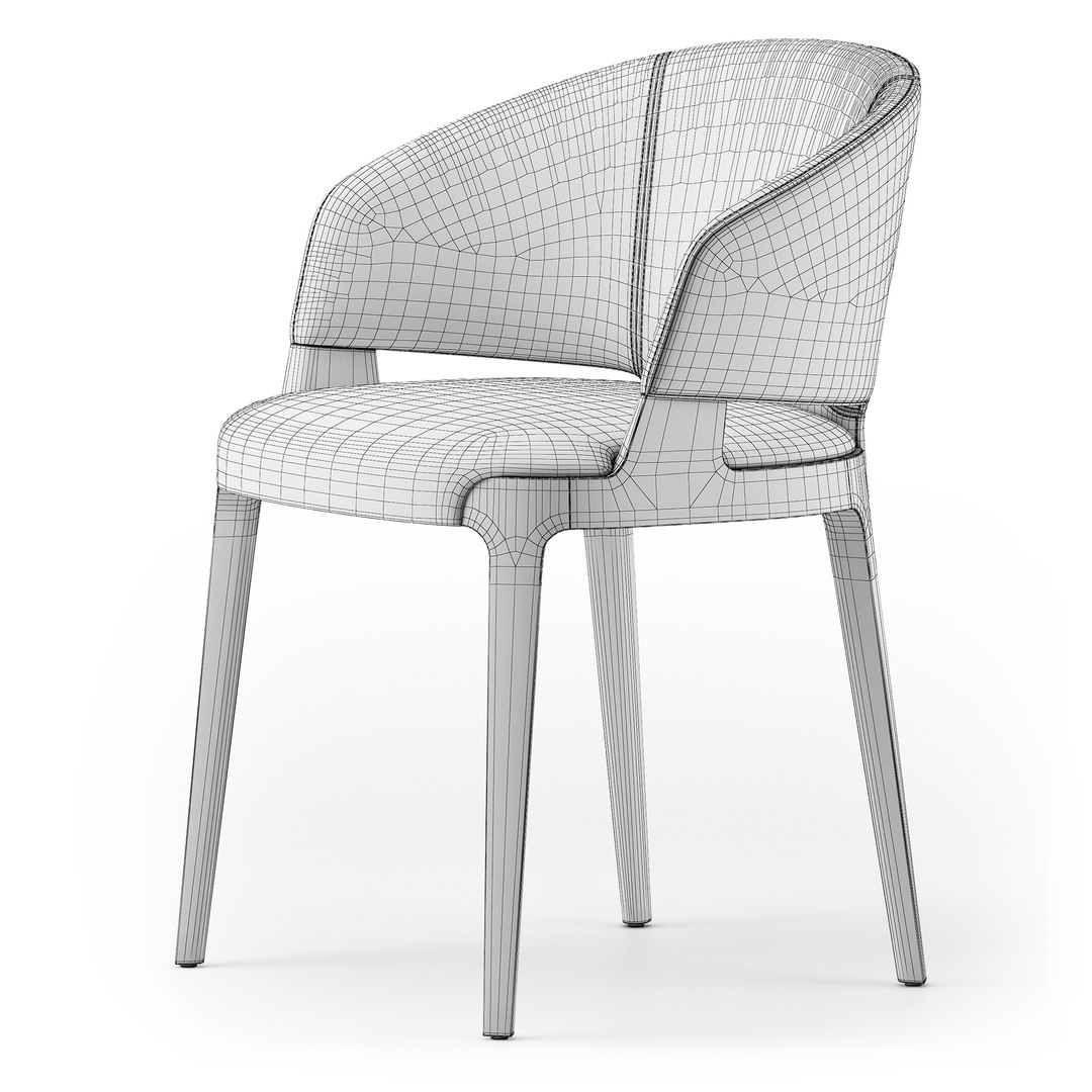 3D Potocco Velis Armchair Model - TurboSquid 1890802
