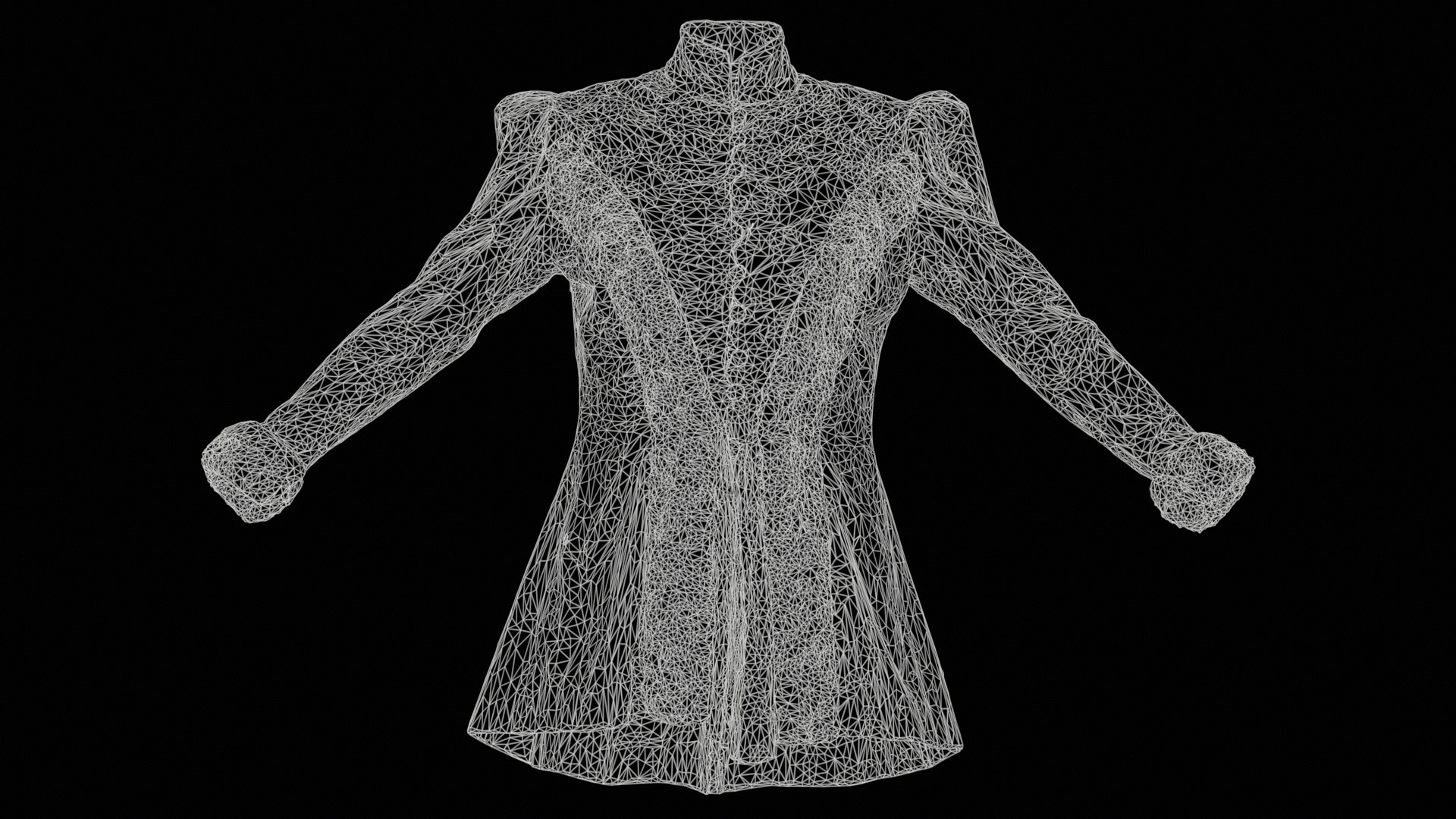 3D Queen Jacket Remastered - TurboSquid 2360214