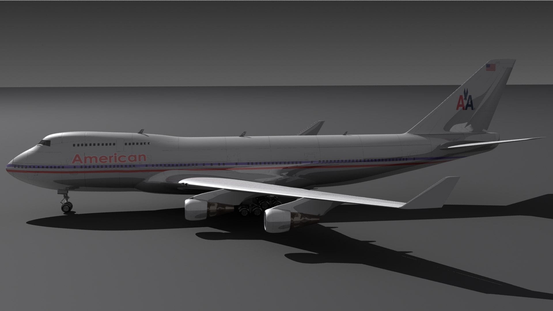 Boeing 747 3D - TurboSquid 1901419