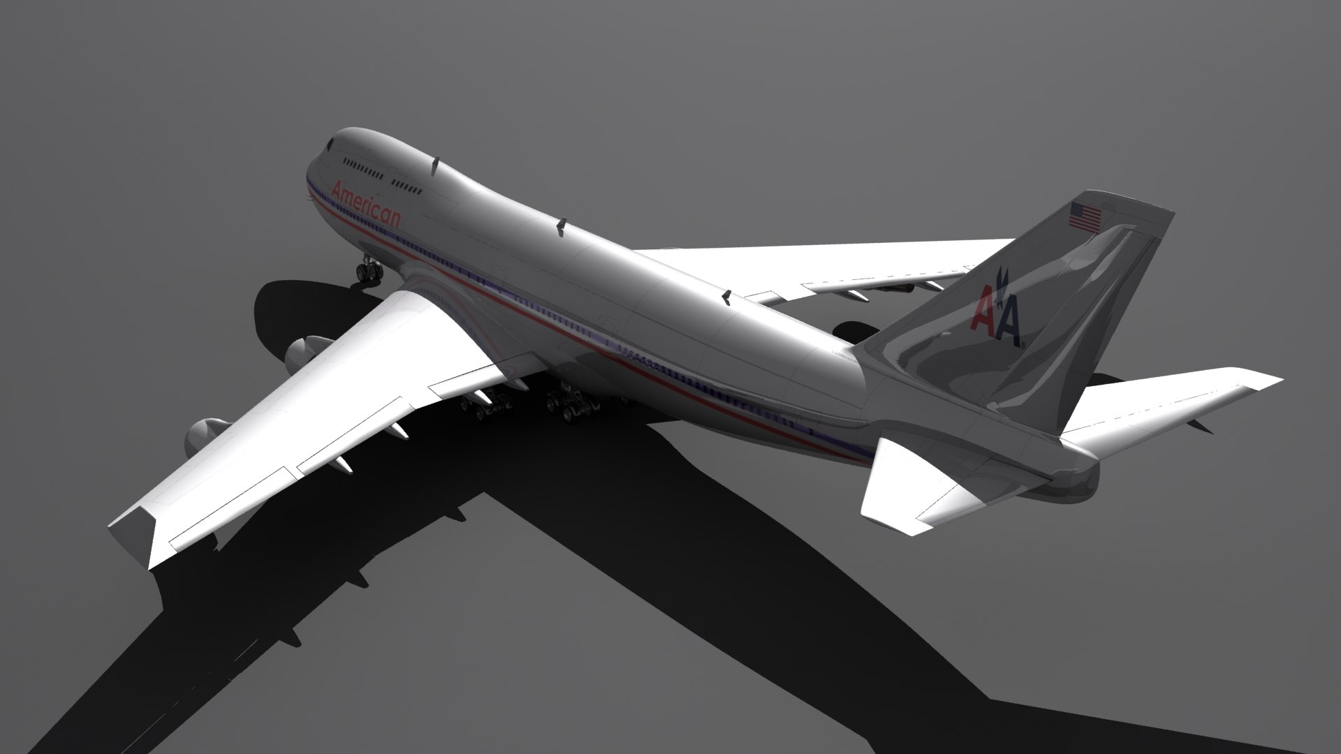 Boeing 747 3D - TurboSquid 1901419