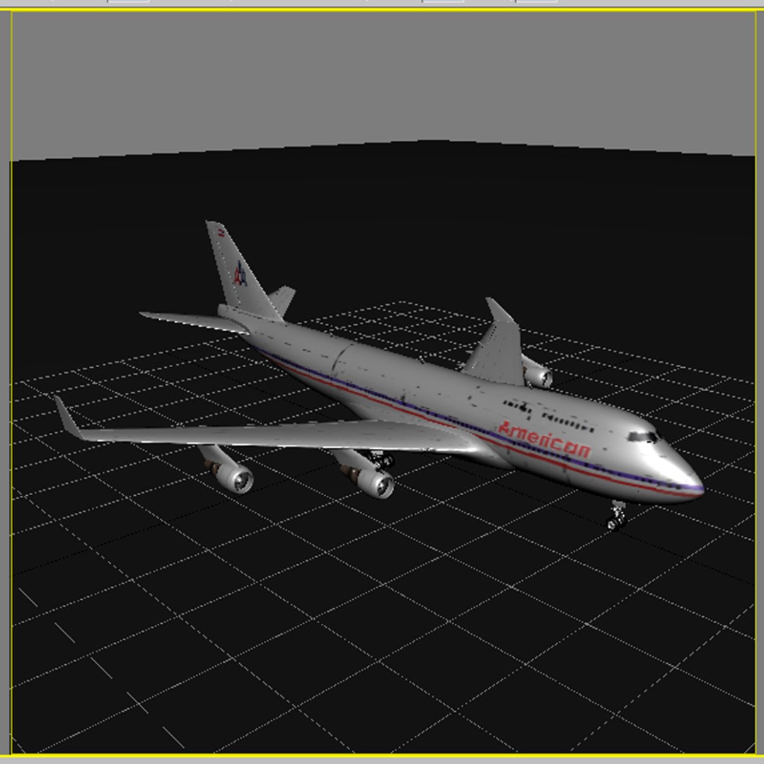 Boeing 747 3D - TurboSquid 1901419