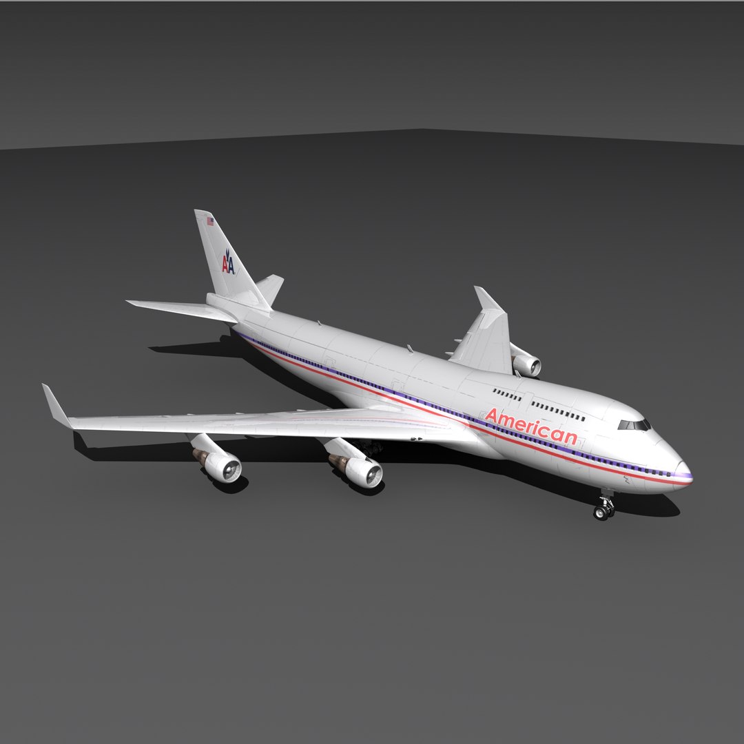 Boeing 747 3D - TurboSquid 1901419