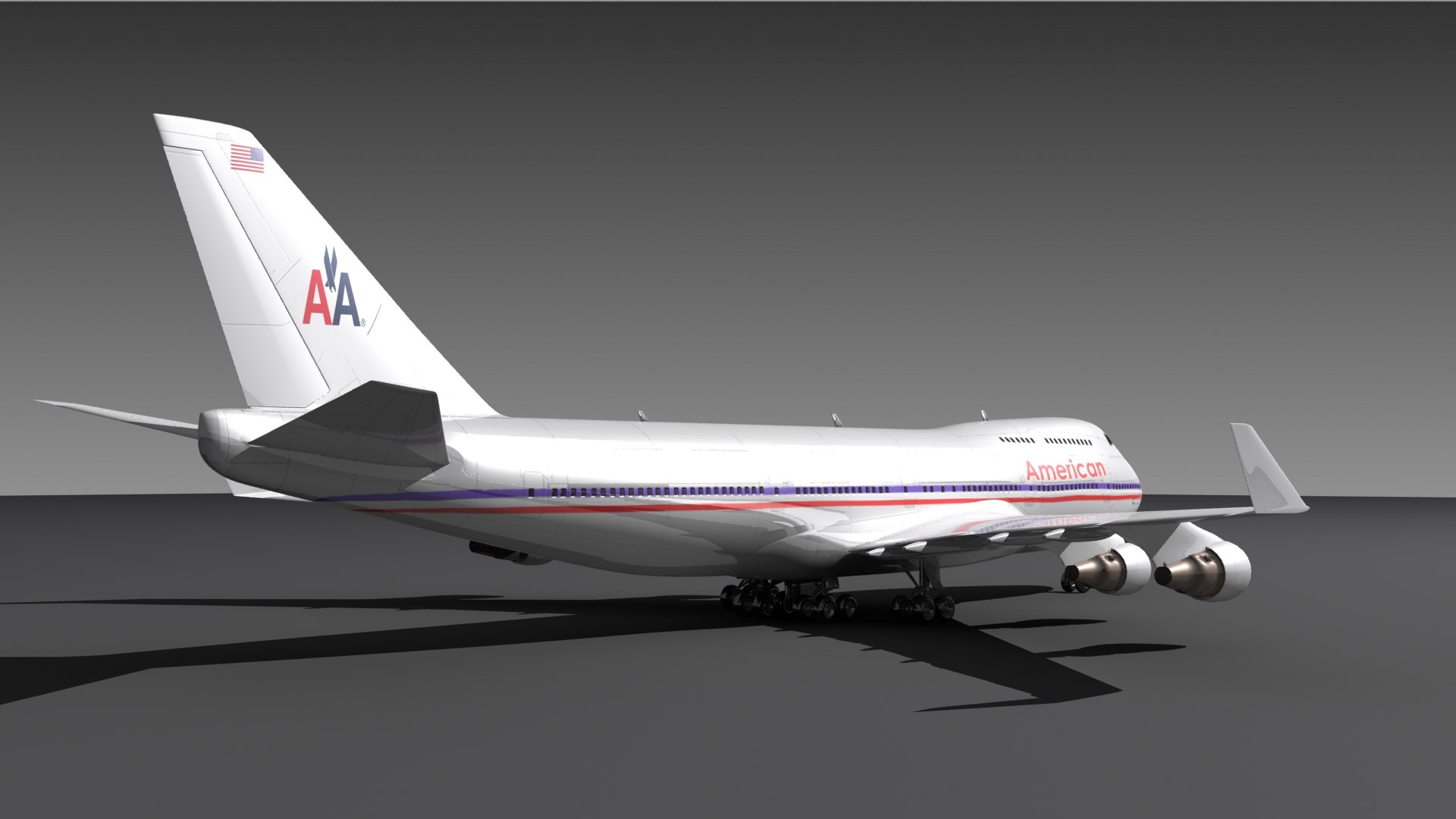 Boeing 747 3D - TurboSquid 1901419