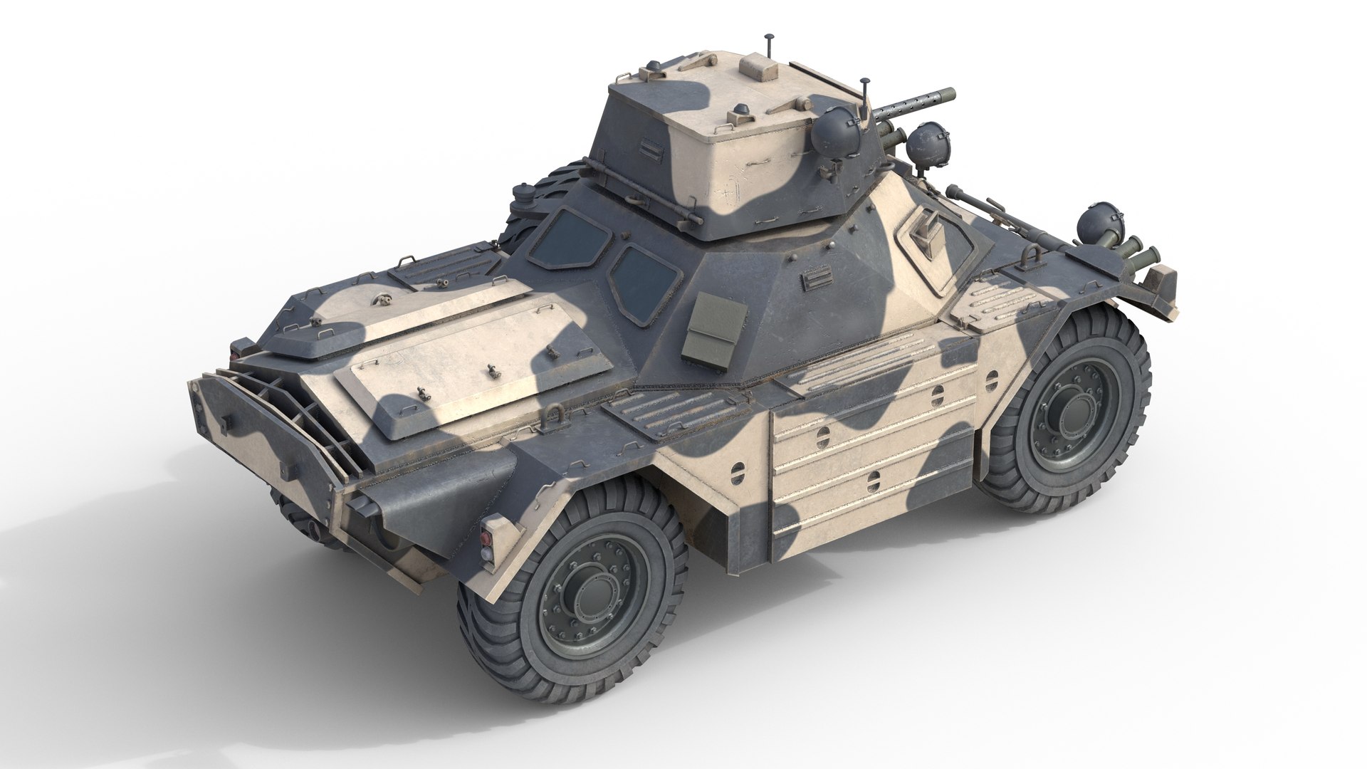 3D Ferret Mk 2 Armoured Car - TurboSquid 2342309