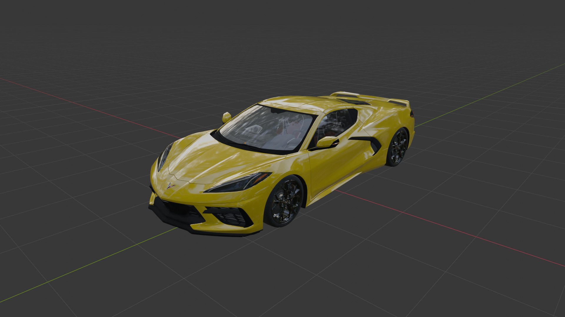 Chevrolet Corvette C8 Model - TurboSquid 2288185