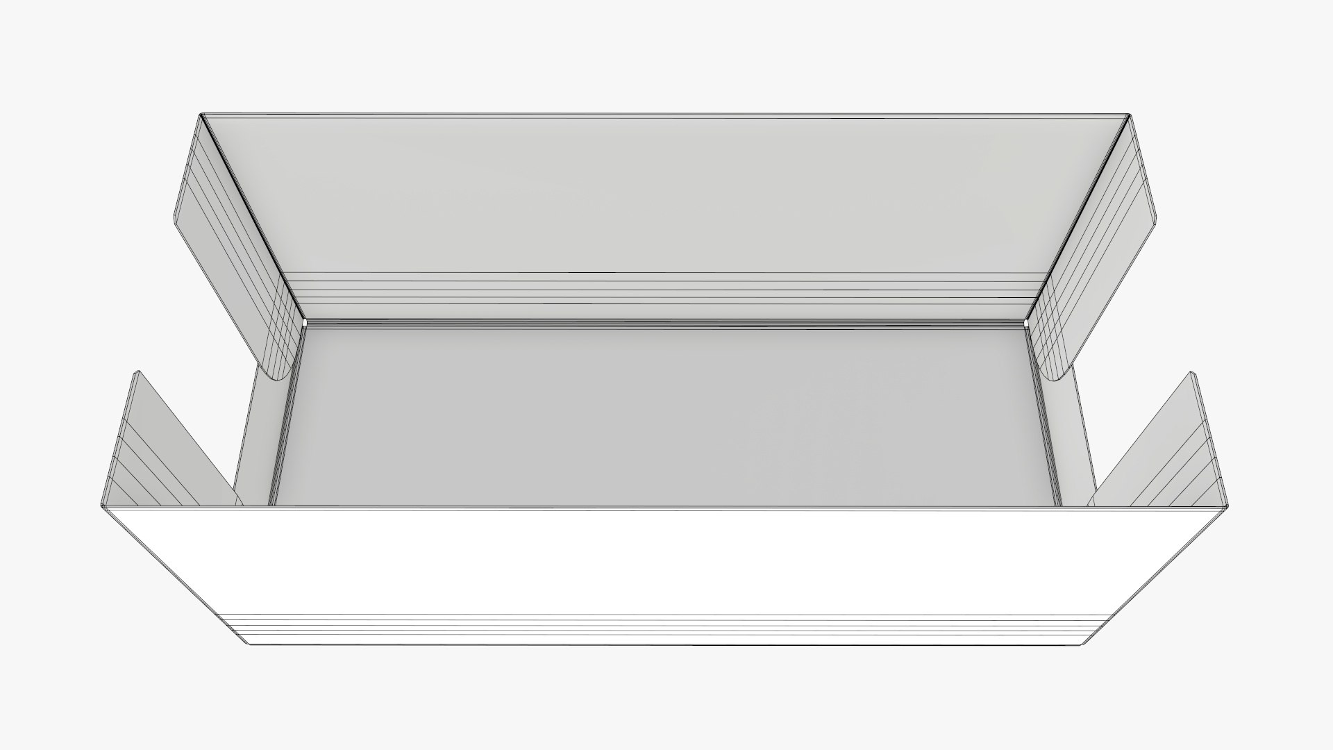 Cardboard Short Box 3D - TurboSquid 1592909