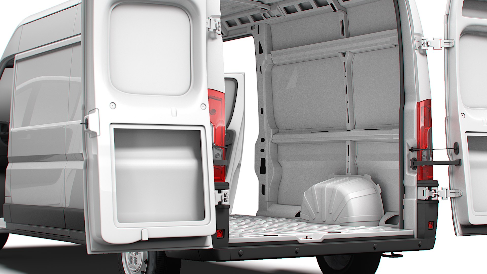 Citroen Jumper Van L3H2 HQ Interior 2023 3D Model - TurboSquid 2149086