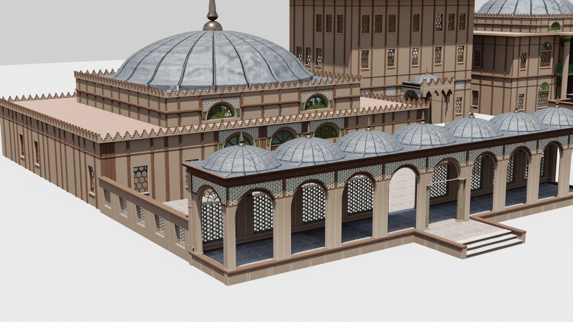 3D Arab House 02 Model - TurboSquid 2002414