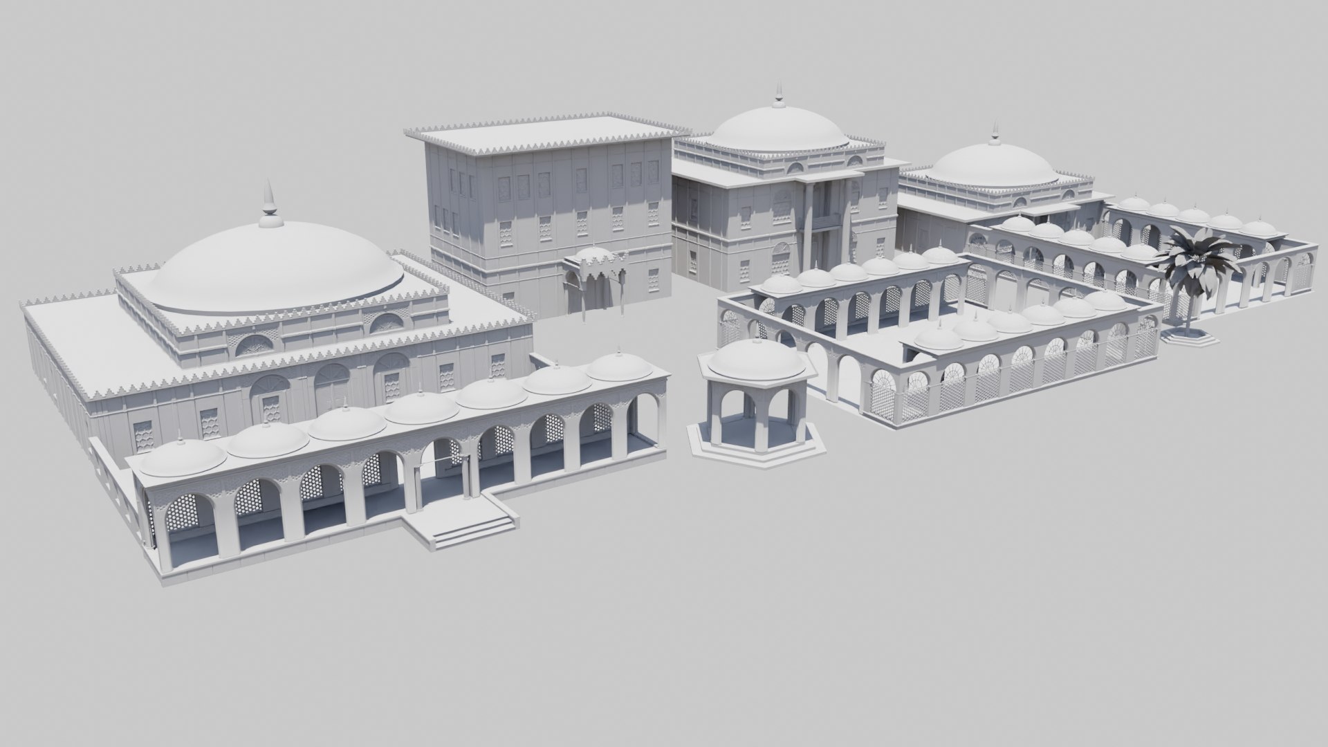3D Arab House 02 Model - TurboSquid 2002414